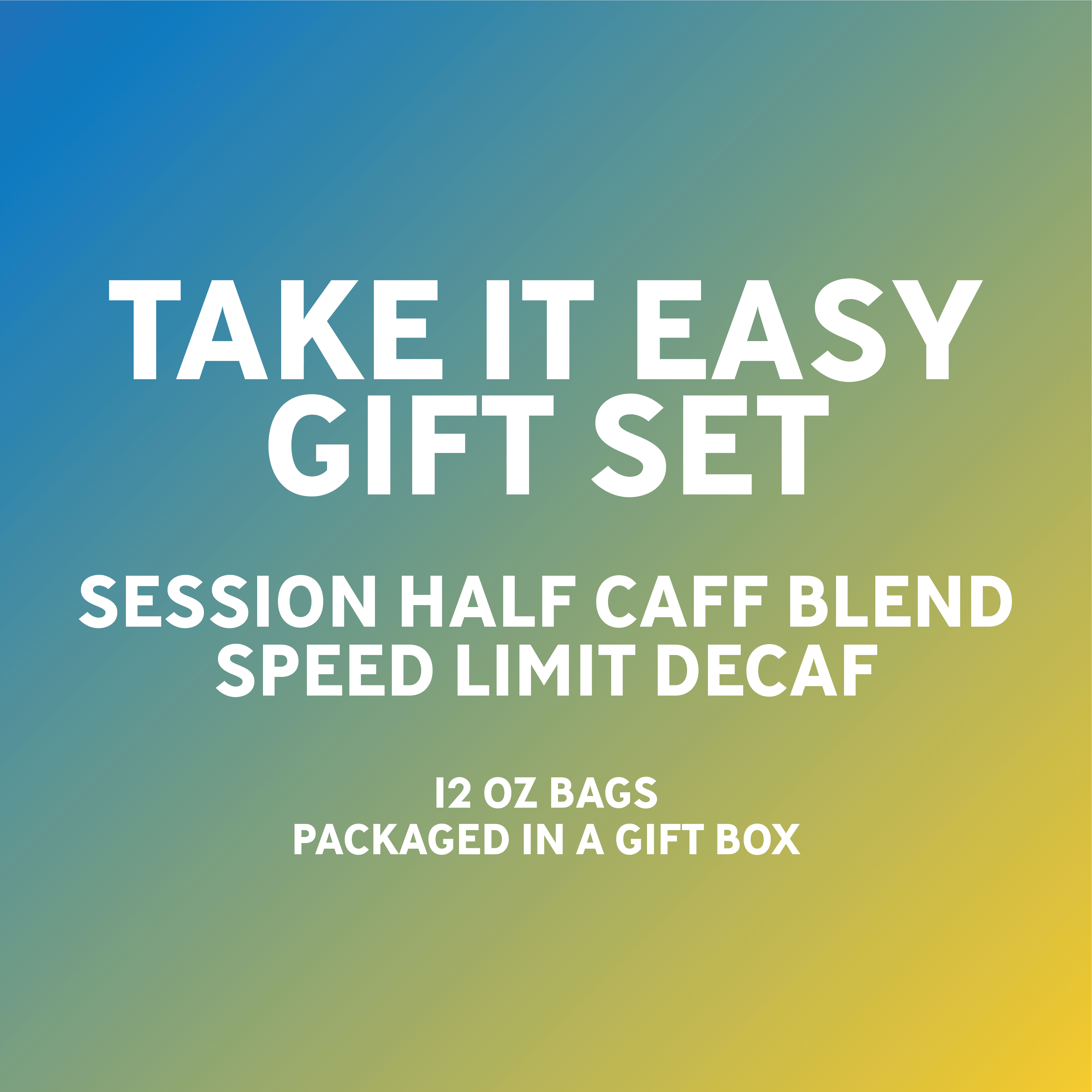 Take It Easy Gift Set – Rebel Dog Coffee Co.